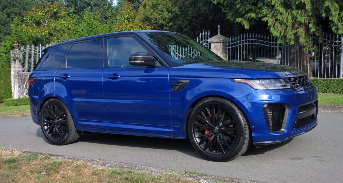 Test Drive: 2018 Range Rover Sport SVR- vicariousmag.com